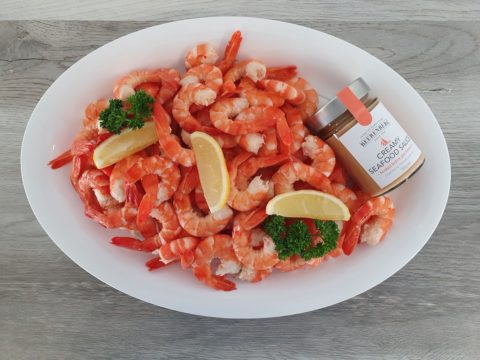 Peeled Prawn Platter - Harley and John's Seafood